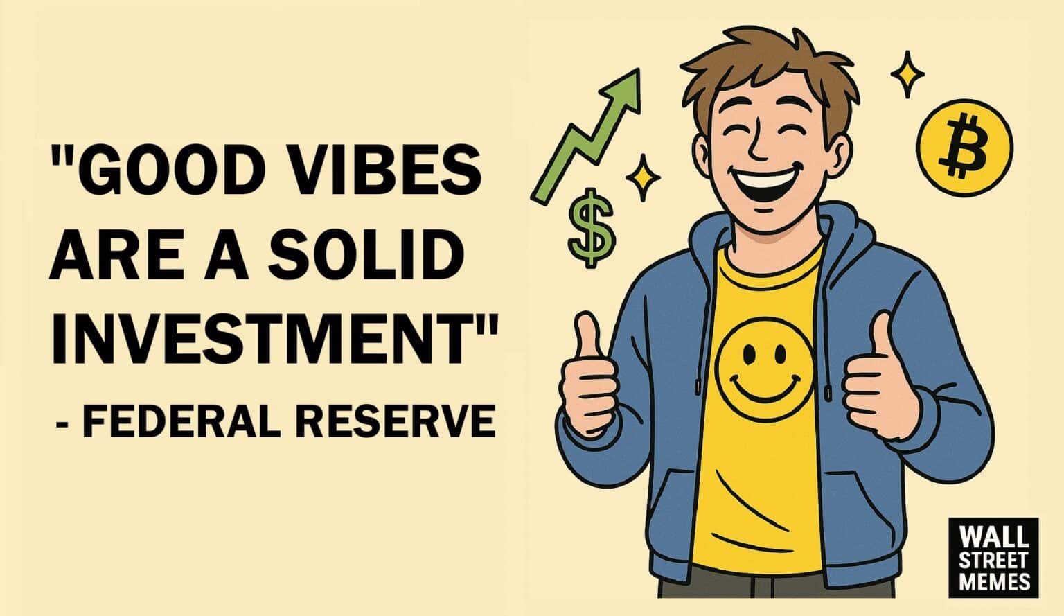 “Good Vibes” Now Seen As Solid Investment - Wall St Memes